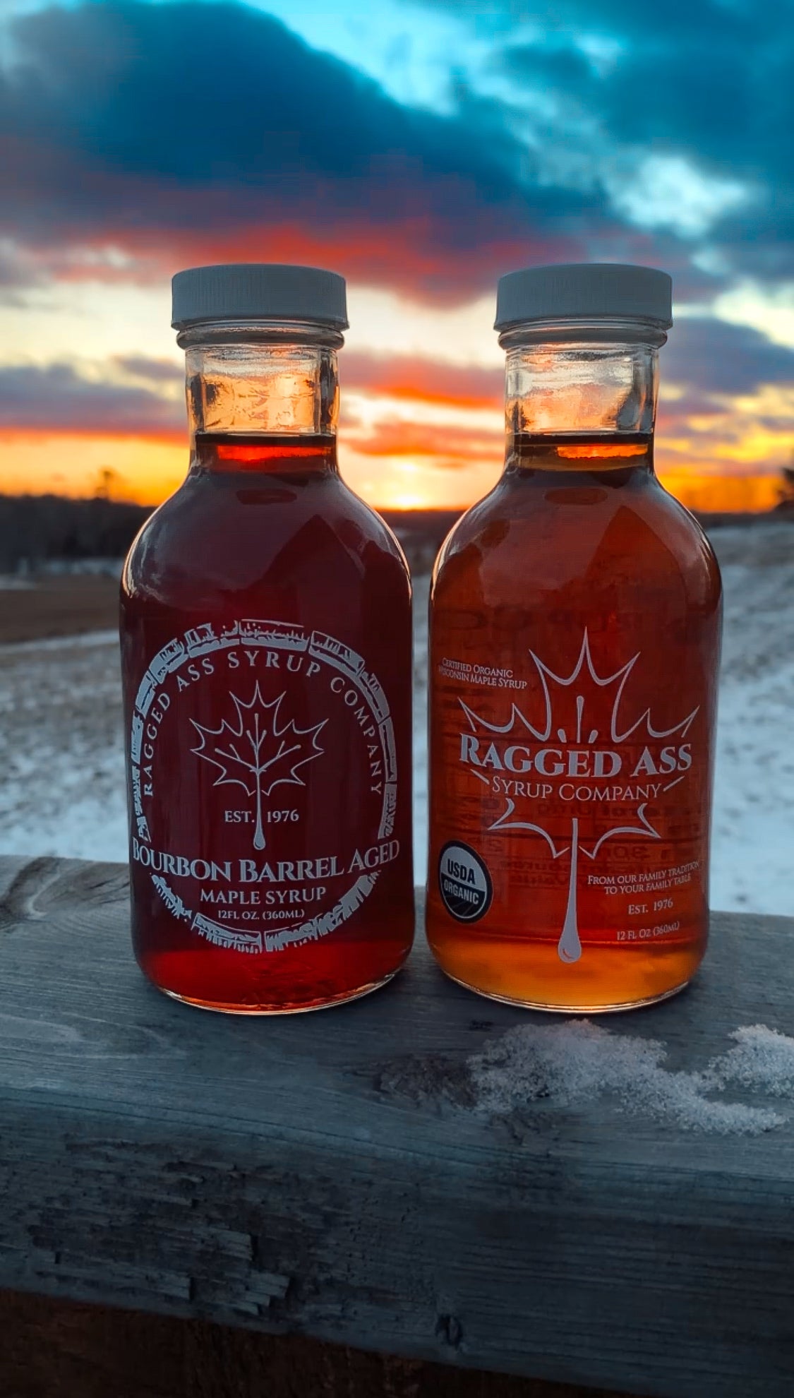 Ragged Ass Syrup Company - Certified Organic Wisconsin Maple Syrup